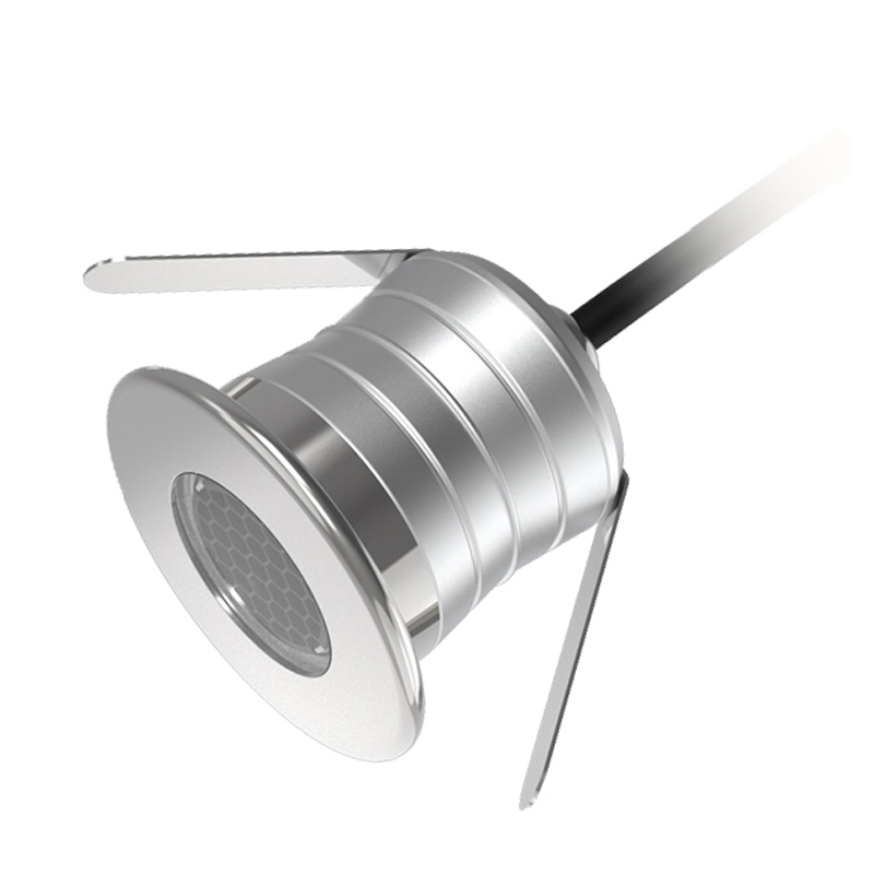 3W IP67 3 LEDS Mini Led Buried Spotlight Round - YLSTAR Lighting